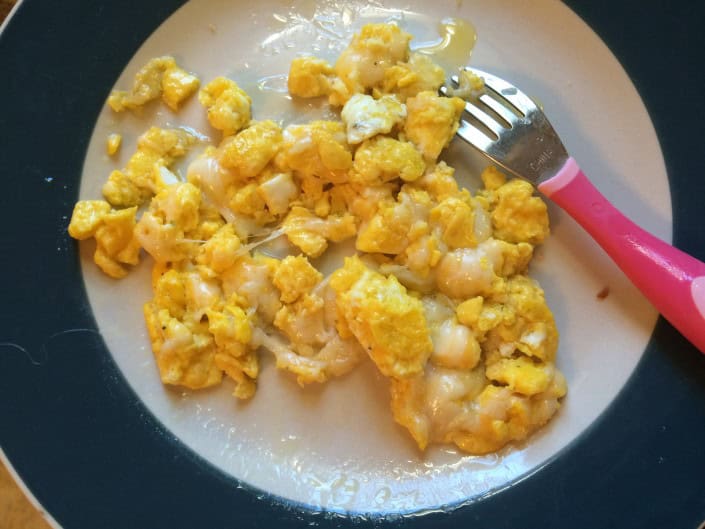 How to Make the Best Scrambled Eggs | Embracing Motherhood