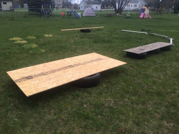 How to Make a Backyard Obstacle Course | Embracing Motherhood