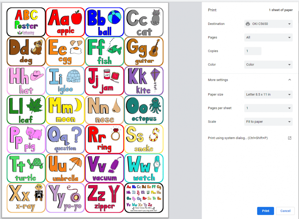 Free ABC Resources to Help You Teach Your Child to Read | Embracing ...